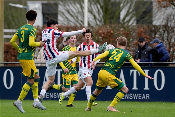 Tweede gelijkspel op rij voor Willem II O21 | Willem II