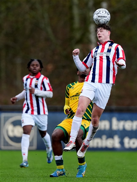 Tweede gelijkspel op rij voor Willem II O21 | Willem II