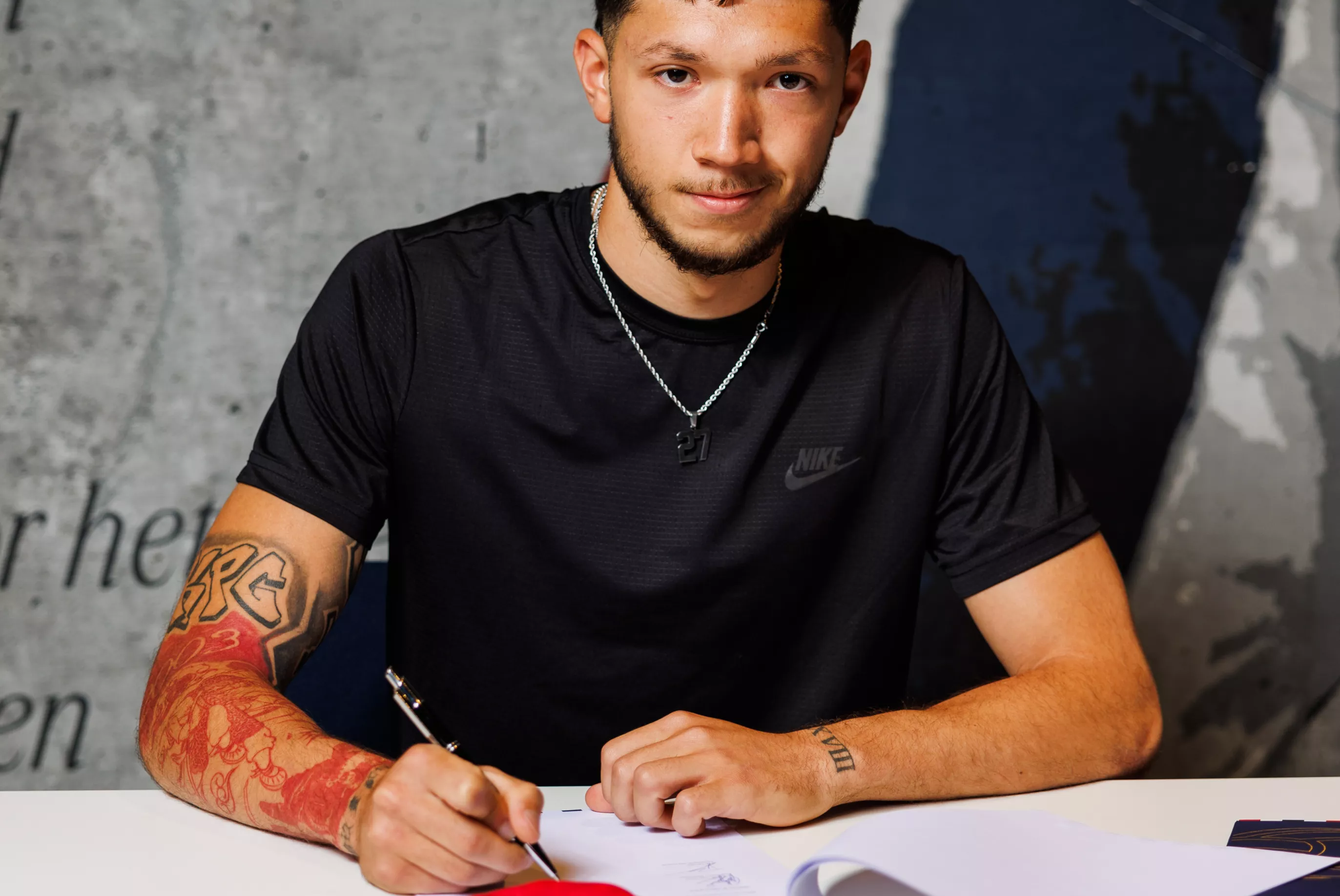 Engels, Matoug en Soree tekenen contract | Willem II